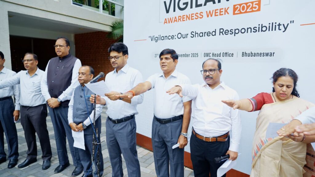 Odisha: OMC observes Vigilance Awareness Week with Integrity Pledge ...